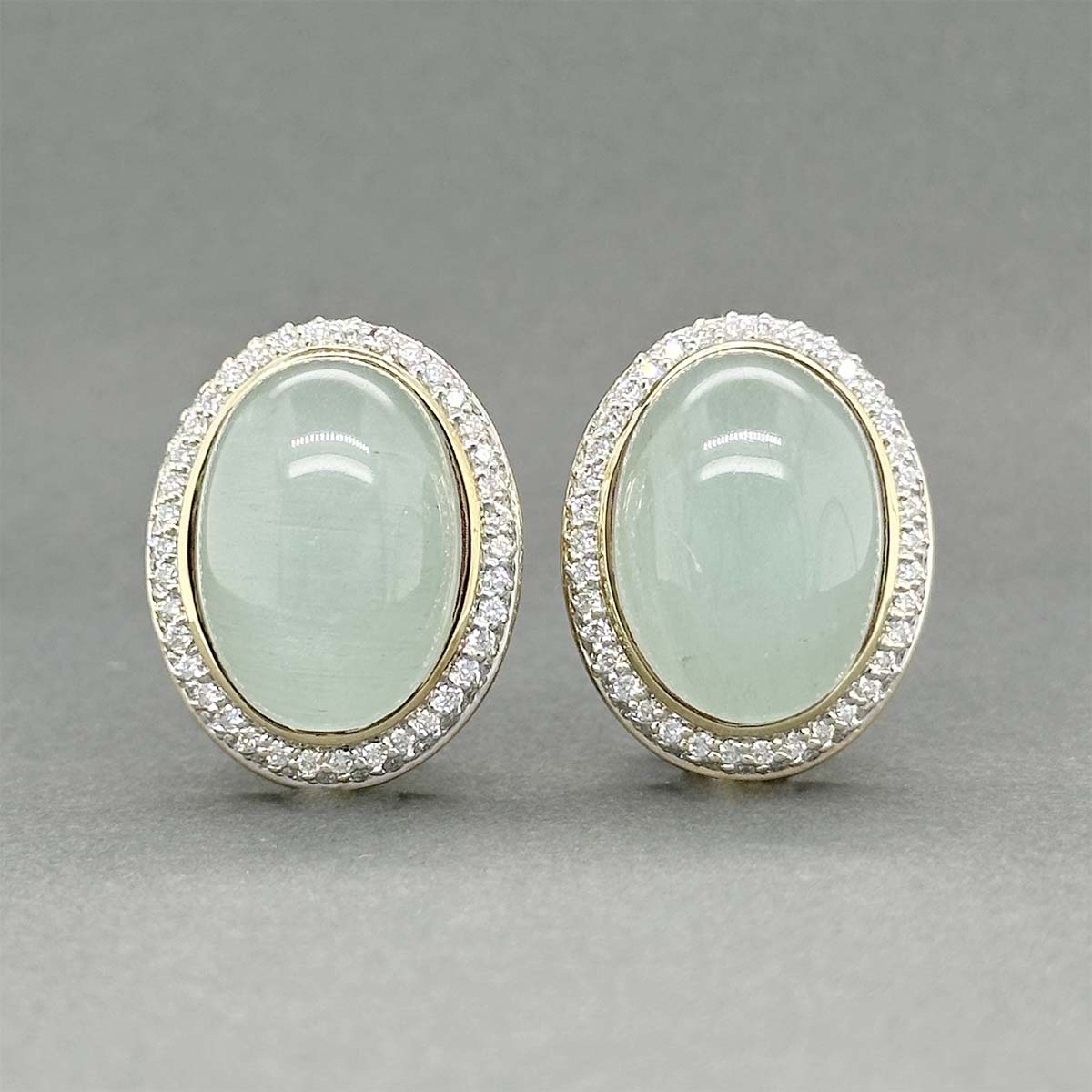 Estate David Yurman 18K Yellow Gold Diamond Clip On Earrings – Walter ...