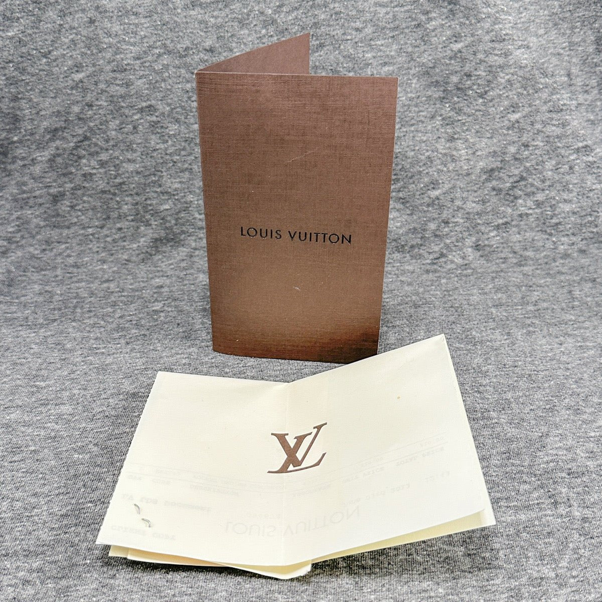 Estate Louis Vuitton Brown Receipt & Holder (No Jewelry) – Walter ...