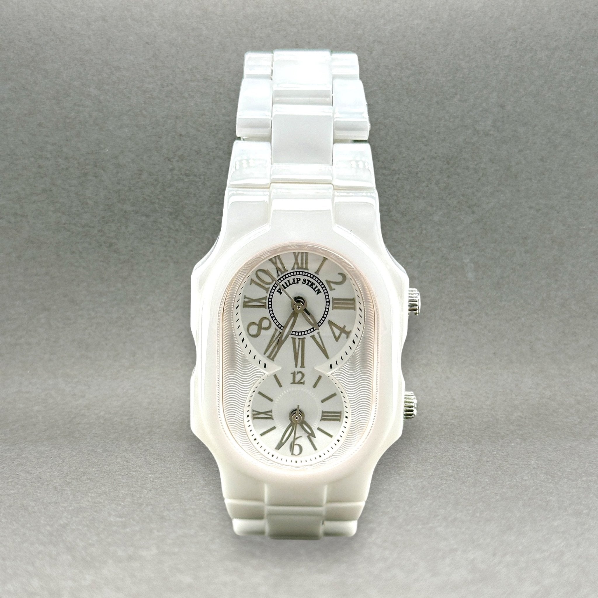 estate-phillip-stein-teslar-white-ceramic-womens-quartz-watch-ref1-cw ...