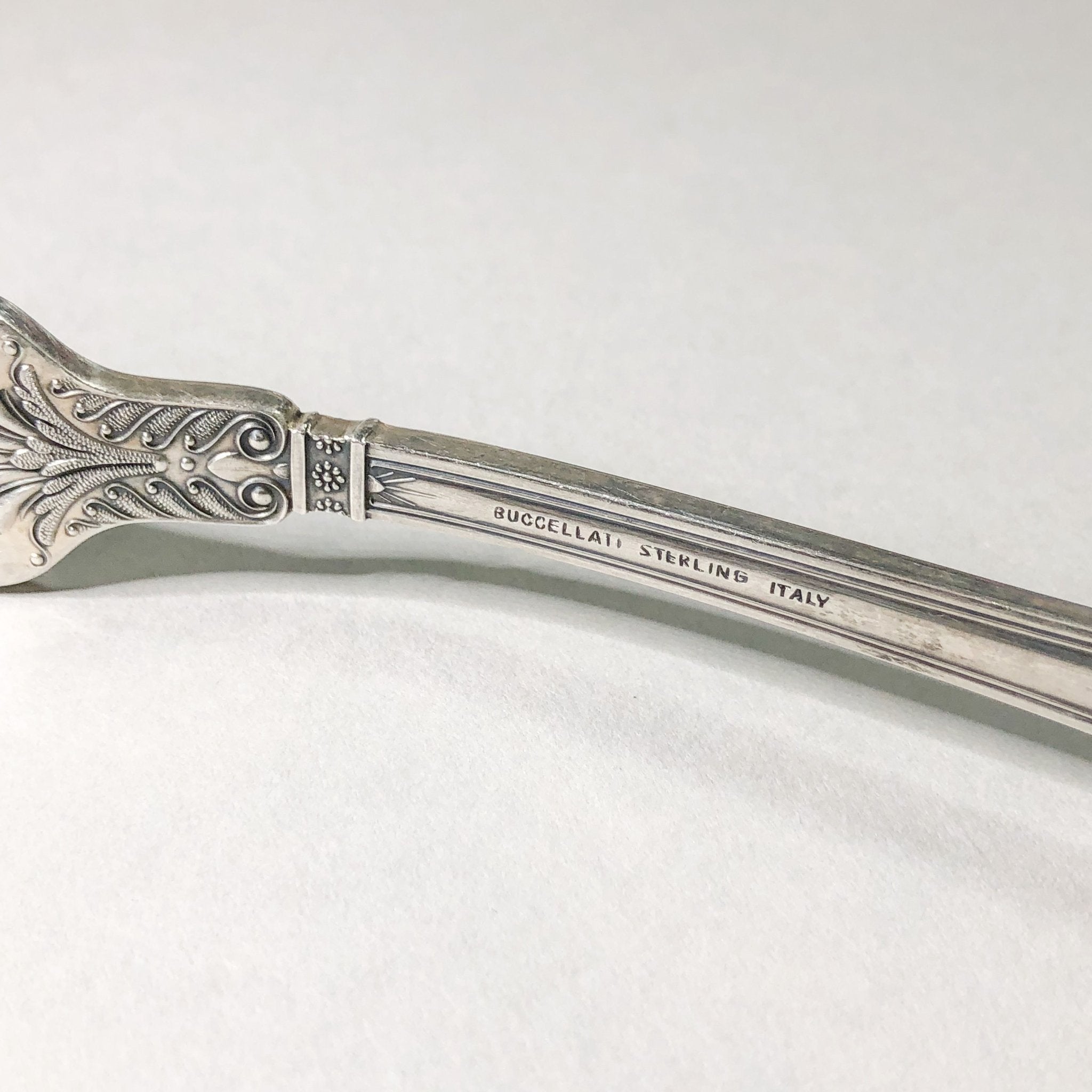 Estate Buccellati SS Impero Dinner Singular Fork | Walter Bauman Jewelers