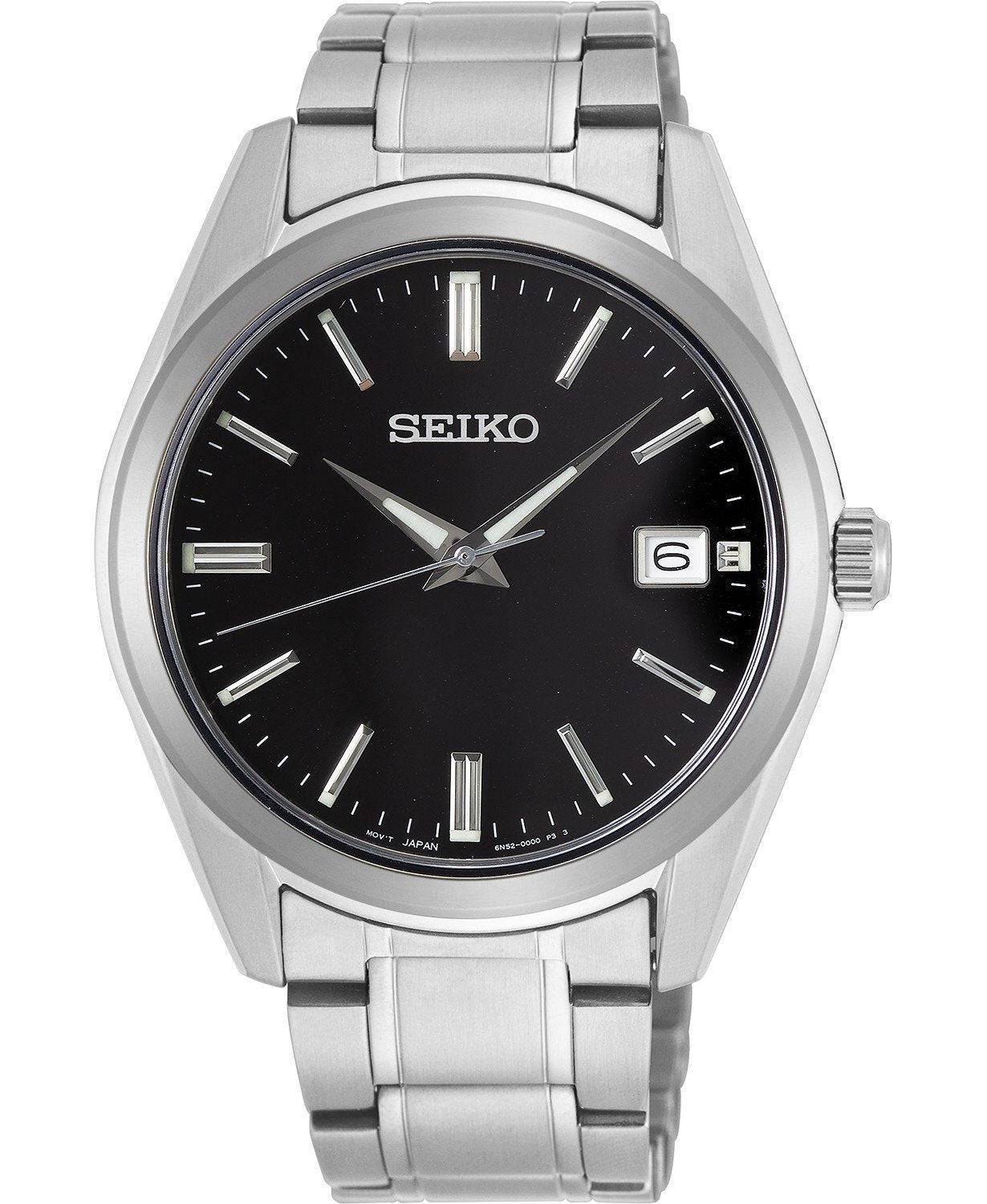 Men's Seiko Essentials STST Black Dial SUR311